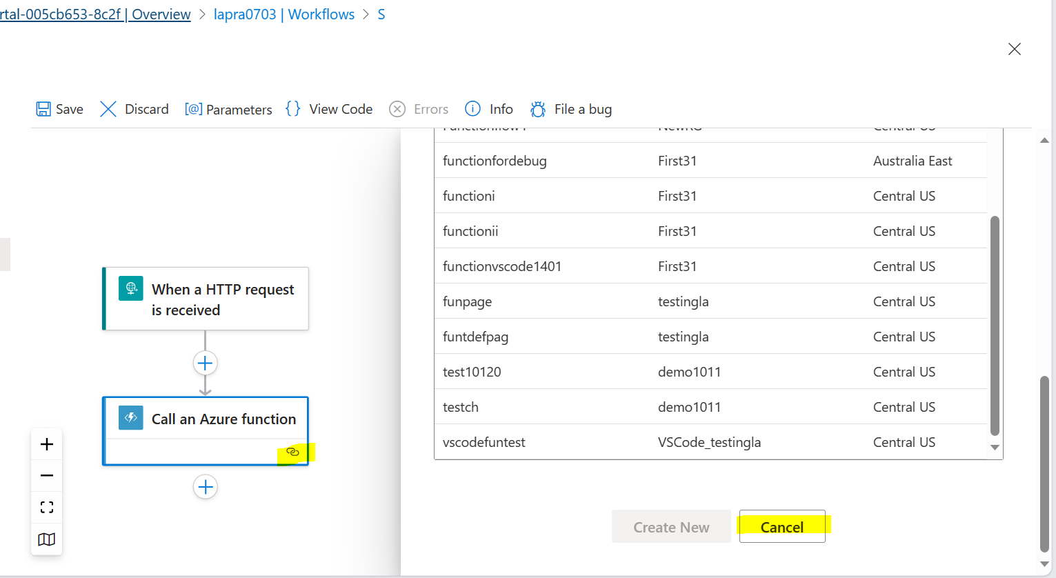 Connection Cancel button · Issue #2900 · Azure/LogicAppsUX · GitHub
