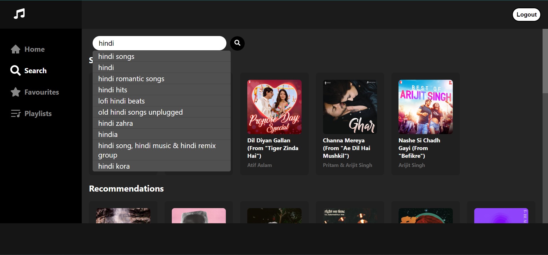 GitHub - Harshal2742/react-music-player: Music player using typescript ...
