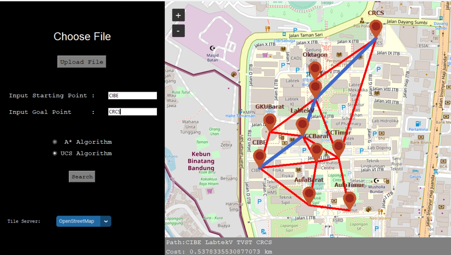 GitHub - Raylouiss/Shortest-Path-Solver: Tugas Kecil 3 IF2211 Strategi ...