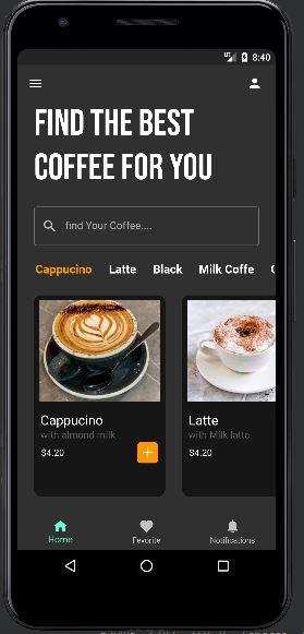 GitHub - MrBabulgamIT/Flutter-Coffee-Design: This is flutter ...
