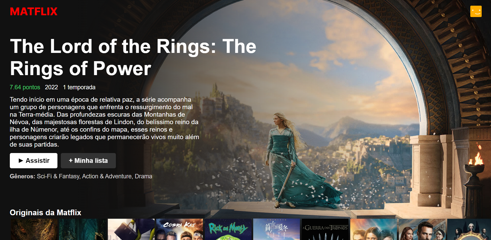 Github Mateusranzani Netflix Clone Netflix Clone Website Project Using Reactjs With