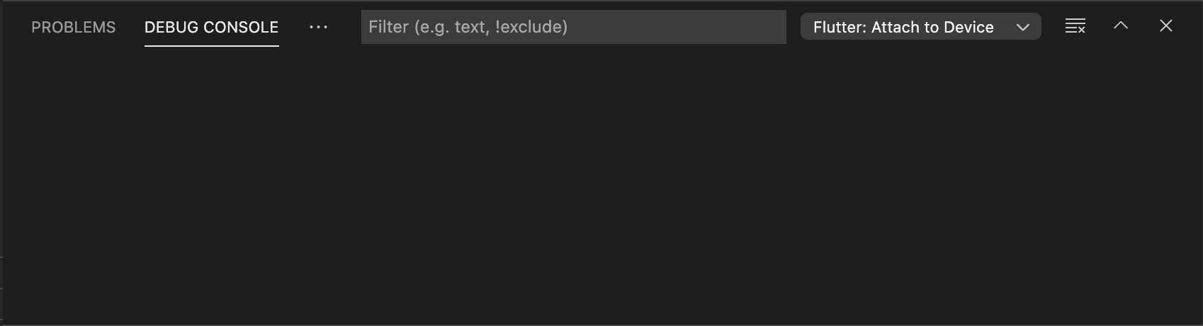 Debug Console Filter Dialog Visibility Should Be Customizable · Issue 