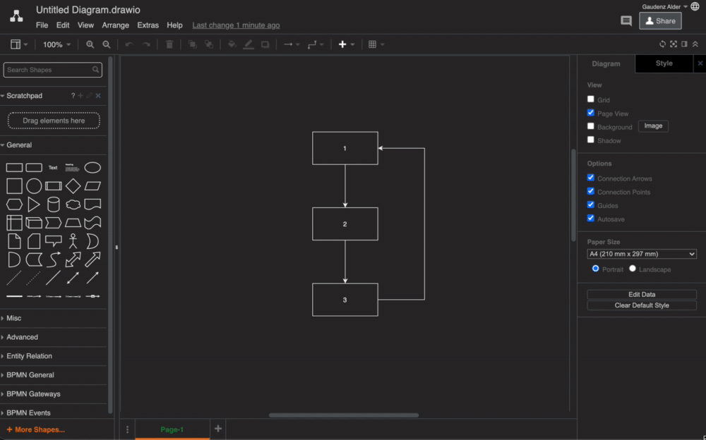 add swipe right/left diff display for better integration with version control · Issue #874 ...