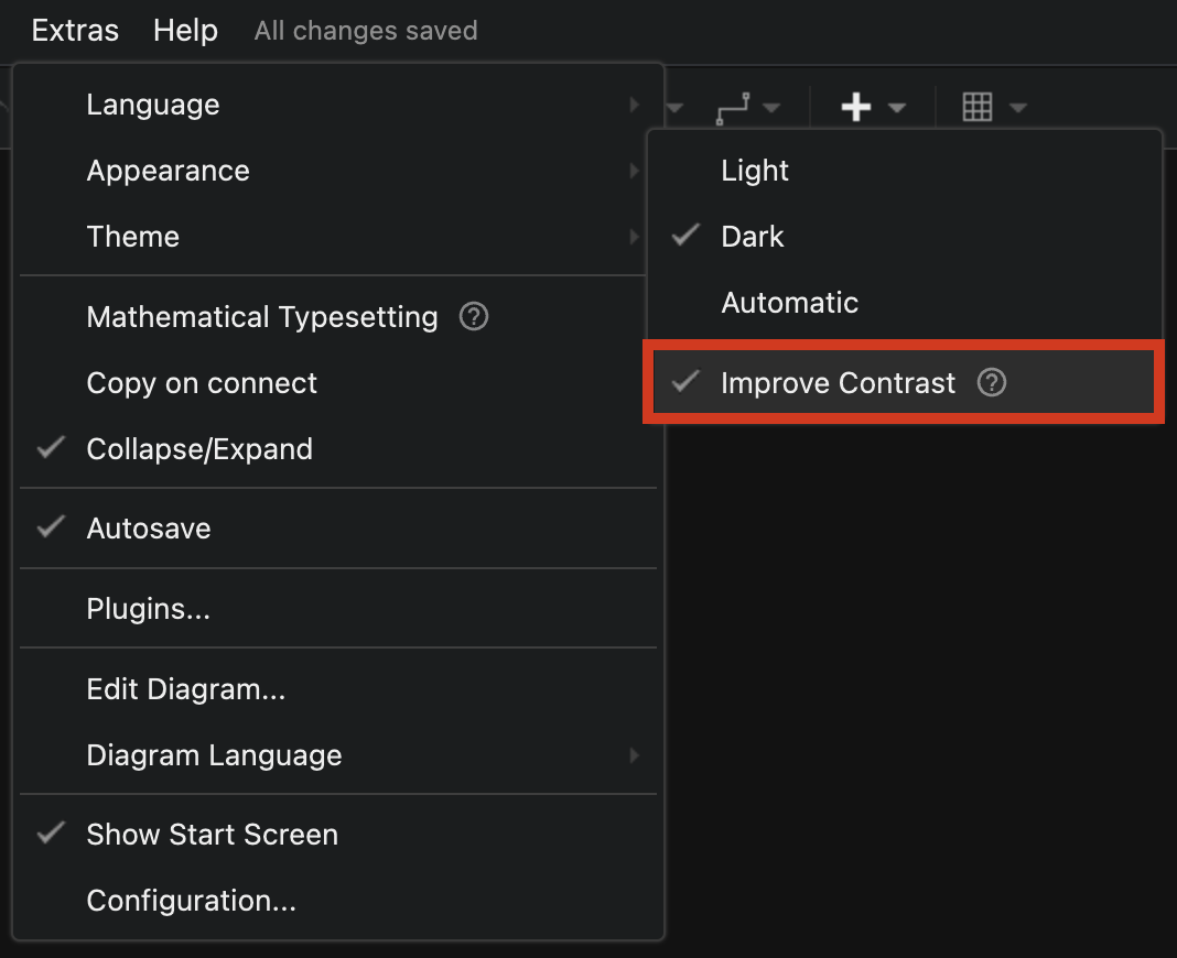 Dark mode colour changes · jgraph drawio · Discussion #3701 · GitHub