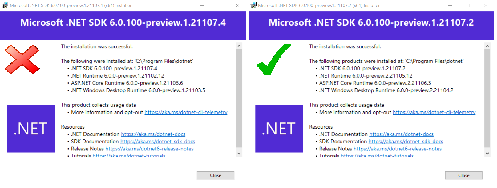 .NET 6: The "CreateAppHost" task failed unexpectedly. · Issue #15225 · dotnet/sdk · GitHub