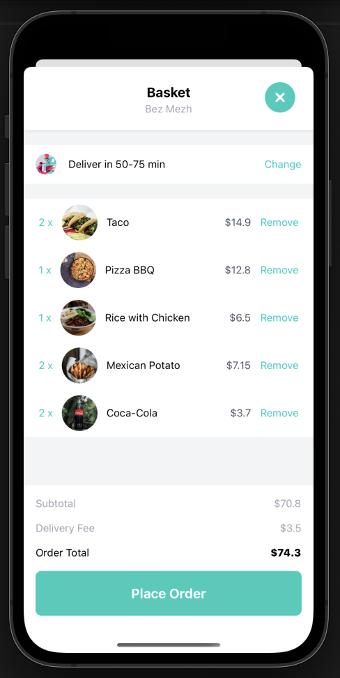 GitHub - Guzzlerx/deliveroo: Food delivery mobile app for ios & android created with React Native