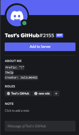GitHub - Inn3X/Guide-DiscordBot: Guide how to create a discord bot with Node.js and liblary ...