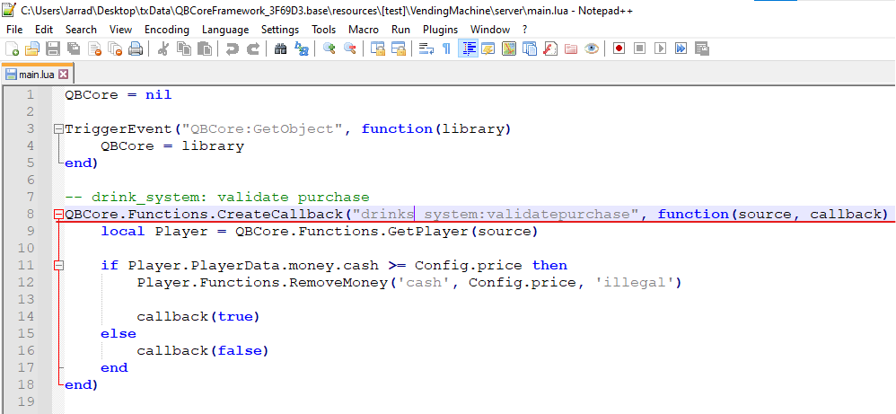 Bug Scripts Are Failing To Createcallback · Issue 257 · Qbcore Frameworkqb Core · Github