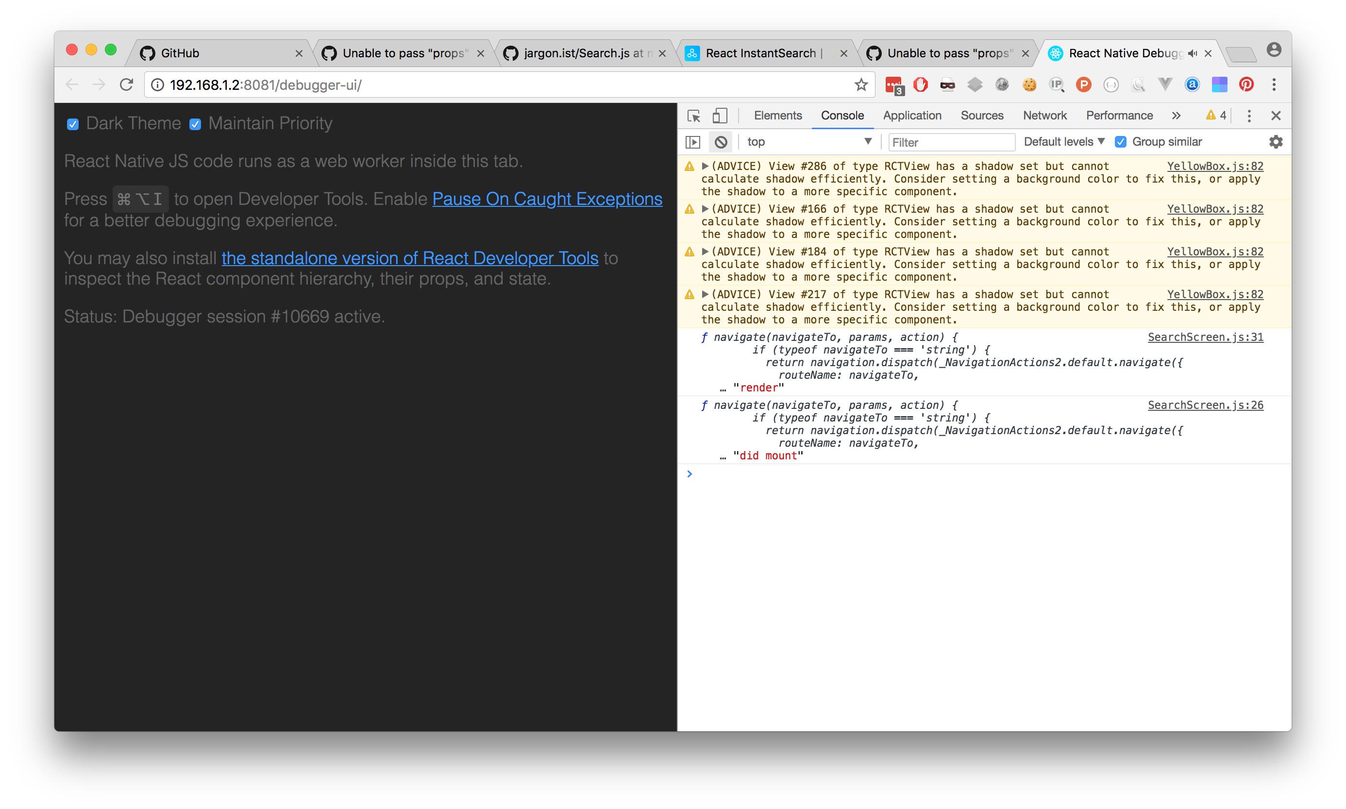 Unable to pass "props" into Hits · Issue #1193 · algolia/react-instantsearch · GitHub