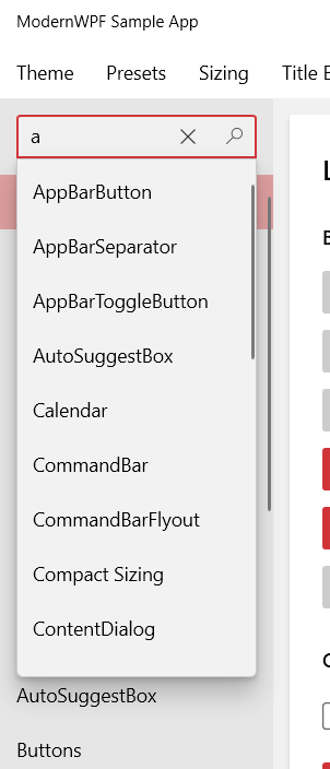 AutoSuggestBox Empty Space · Issue #273 · Kinnara/ModernWpf · GitHub