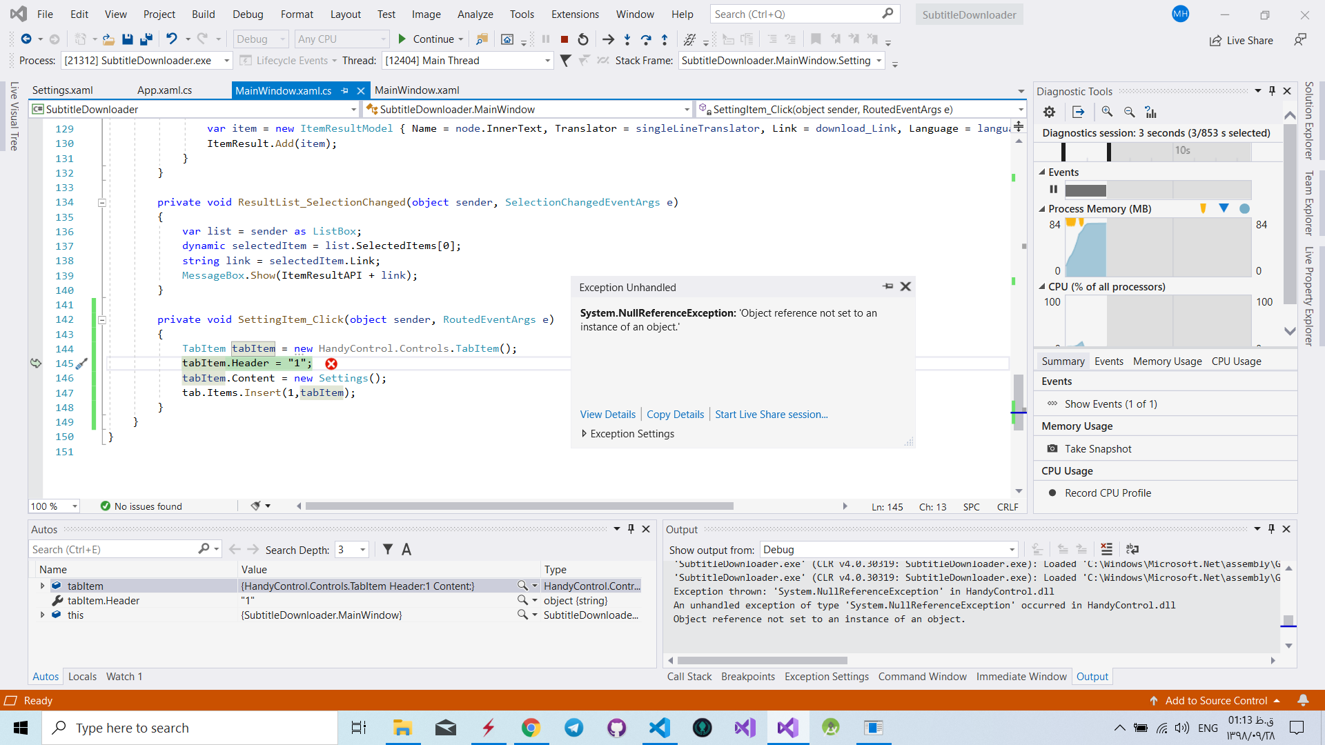 tabcontrol in codebehind · Issue #271 · HandyOrg/HandyControl · GitHub