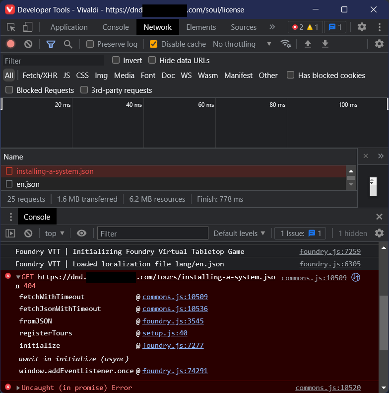 V10 (Dev3) Login Screen/Tours does not work with route prefix · Issue #387 · felddy/foundryvtt ...