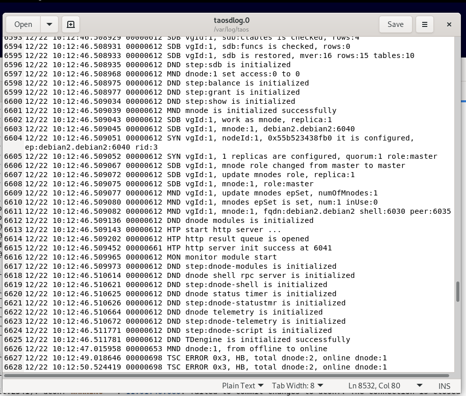 Cluster TSC error， node offline · Issue #9270 · taosdata/TDengine · GitHub
