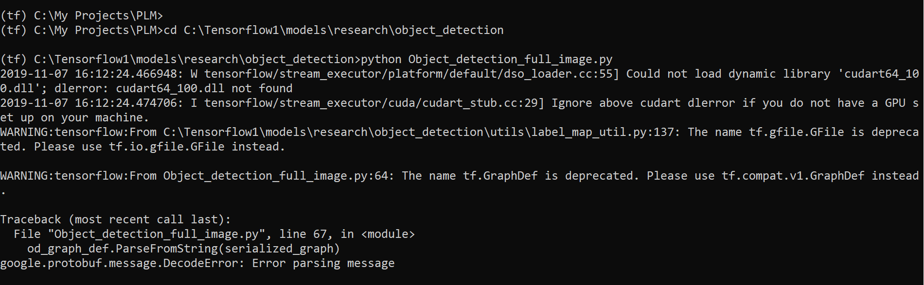 Tensorflow Gpu Trained Pb File · Issue 7821 · Tensorflowmodels · Github 6231