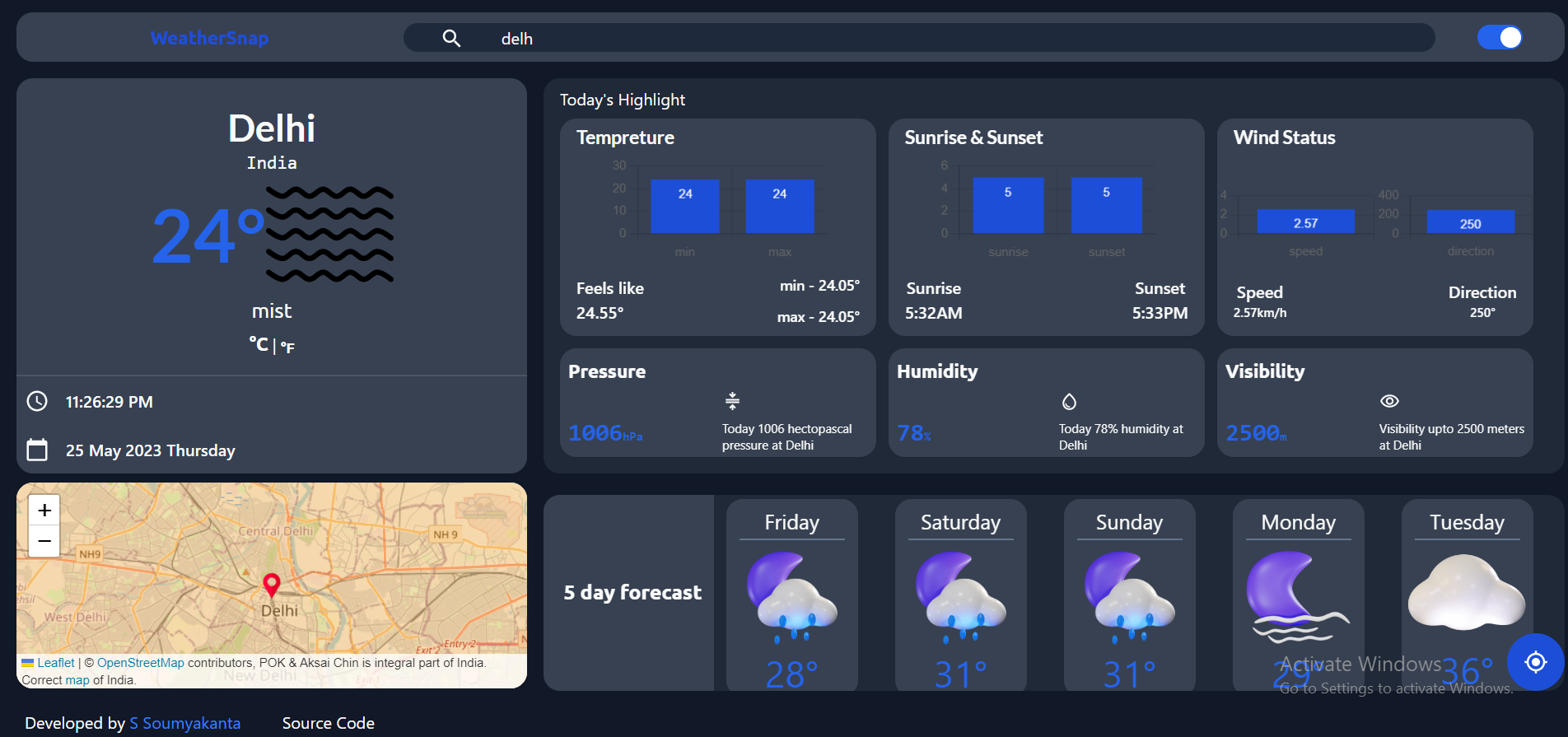 GitHub - s-soumyakanta/weather-app: Weathersnap is a feature-rich weather application built ...