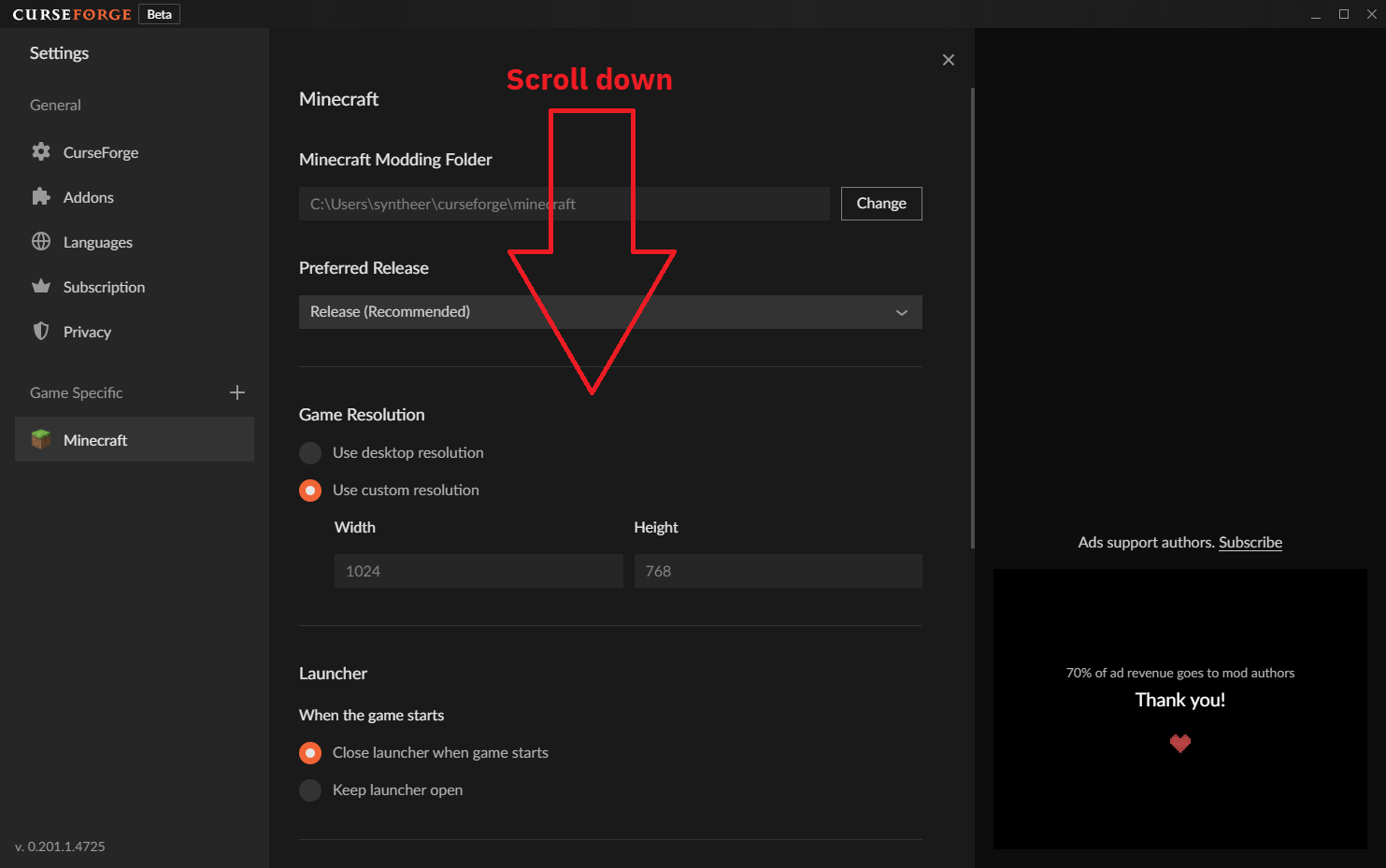 How to add Aikar's Flags to Vault Hunters in CurseForge · GitHub