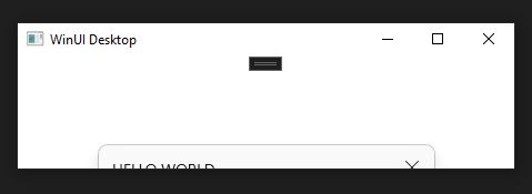 TeachingTip does not reposition during vertical app resize when it is assigned a Grid row with ...