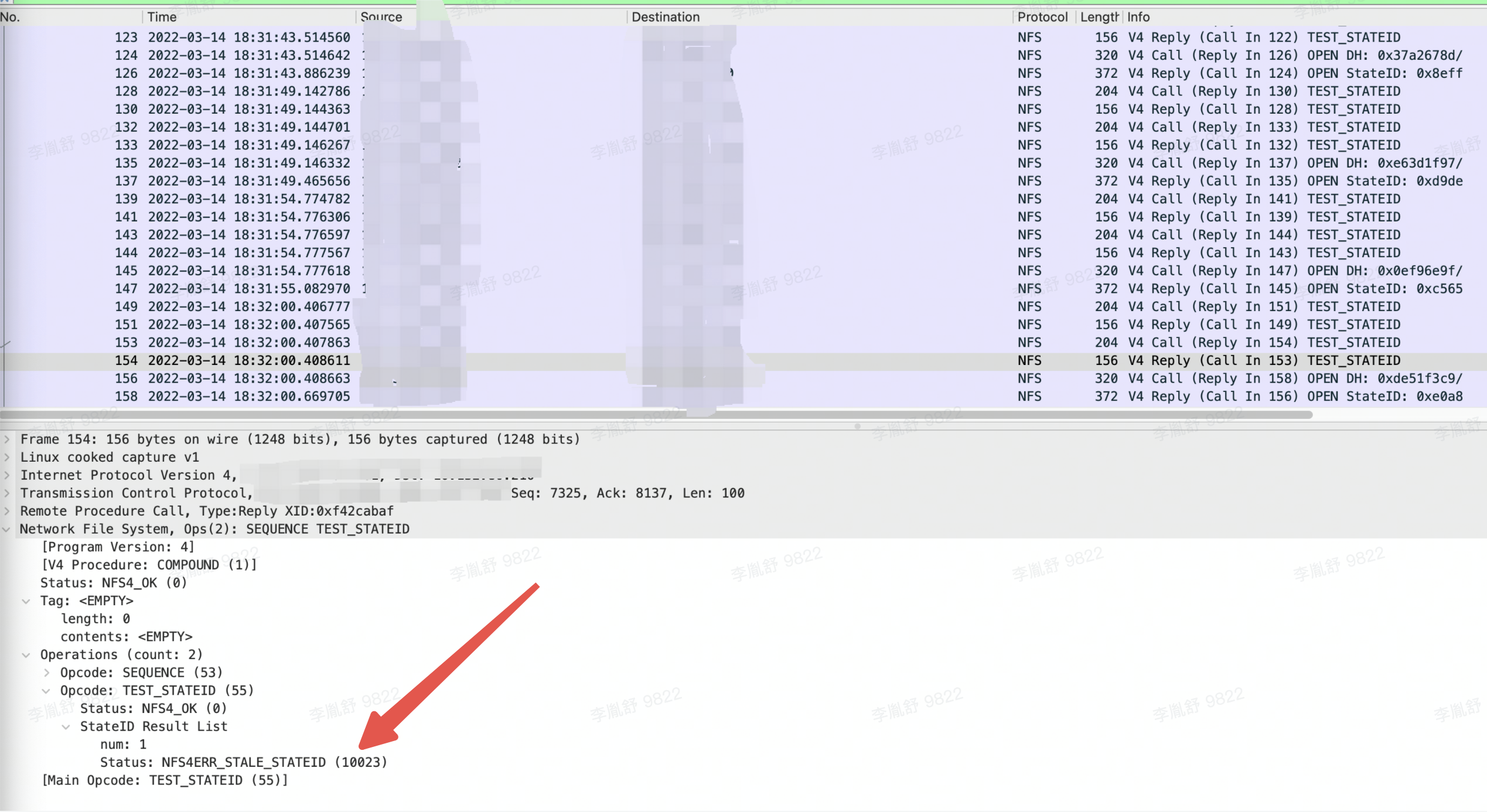 Fix client hang when TEST_STATEID return NFS4ERR_STALE_STATEID · Issue ...