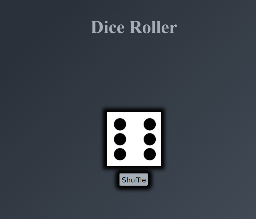 Dice Roller · Issue #1756 · TusharKesarwani/Front-End-Projects · GitHub