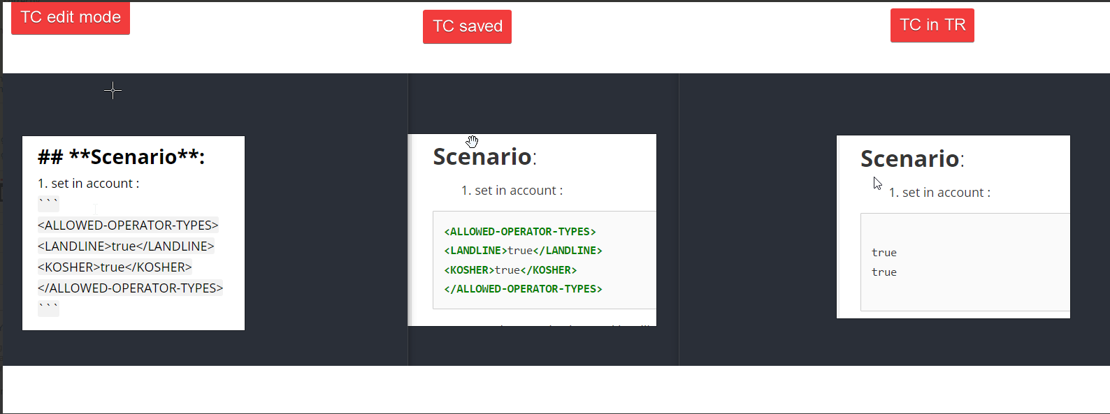 TC Text as TC Text as