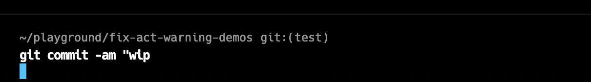 Git commit -am completion not fully working · Issue #545 · warpdotdev/Warp · GitHub