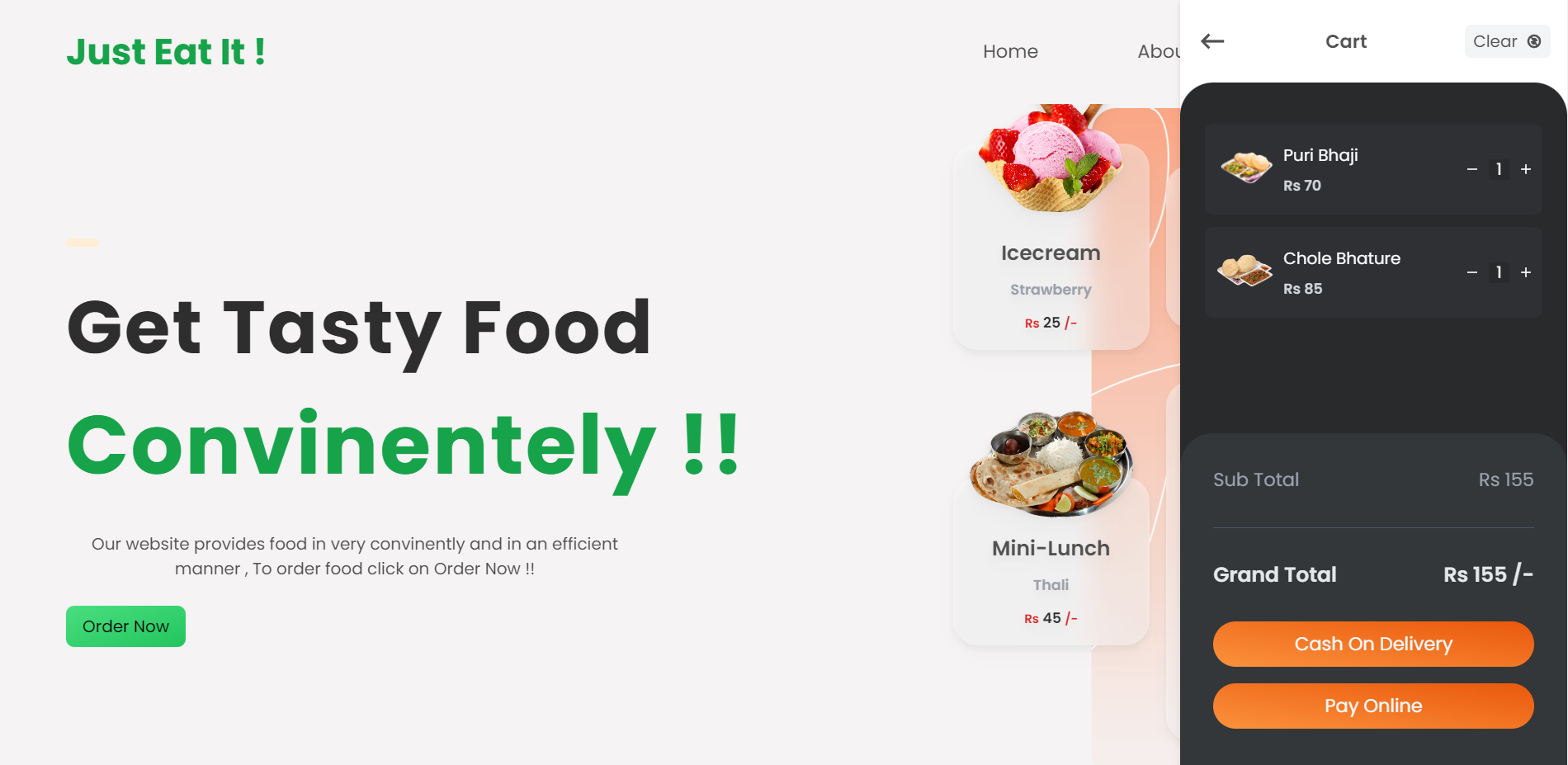 GitHub - bhavikrajpal49/Canteen-Automation-System