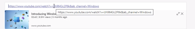 Url is tampered in preview card when the link unfurls in teams · Issue #4817 · MicrosoftDocs ...