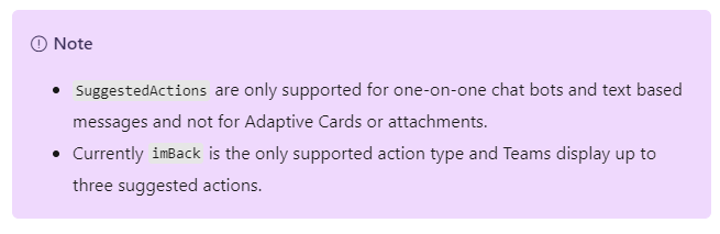 Suggested Actions for non text activities · Issue #493 · OfficeDev ...
