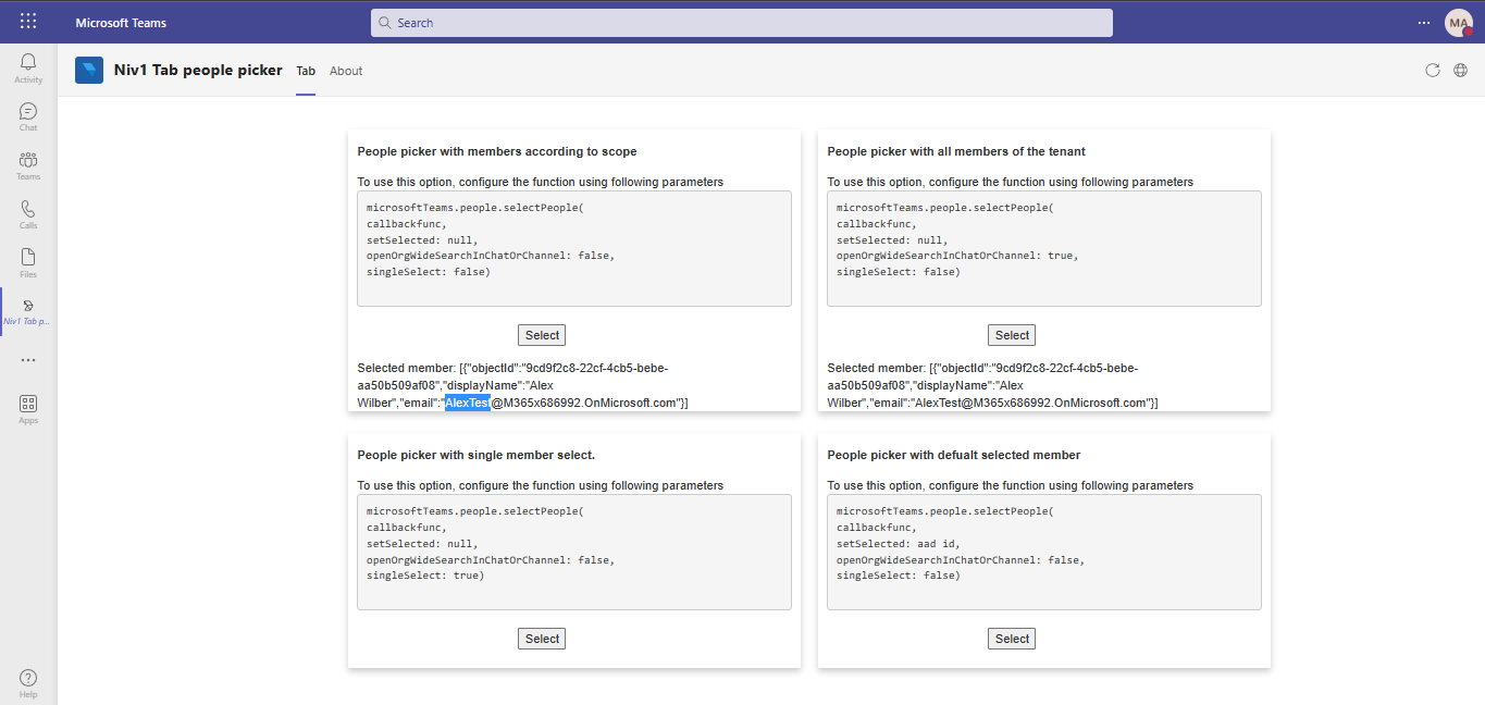 microsoftTeams.people.selectPeople search service caching issue · Issue #1526 · OfficeDev ...