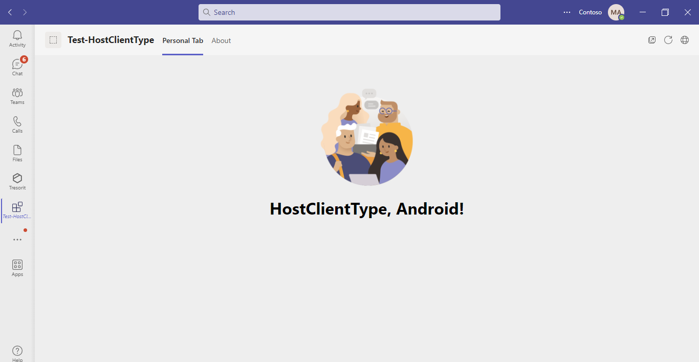 TeamsSDK MicrosoftTeams TeamsContext.HostClientType always return ...