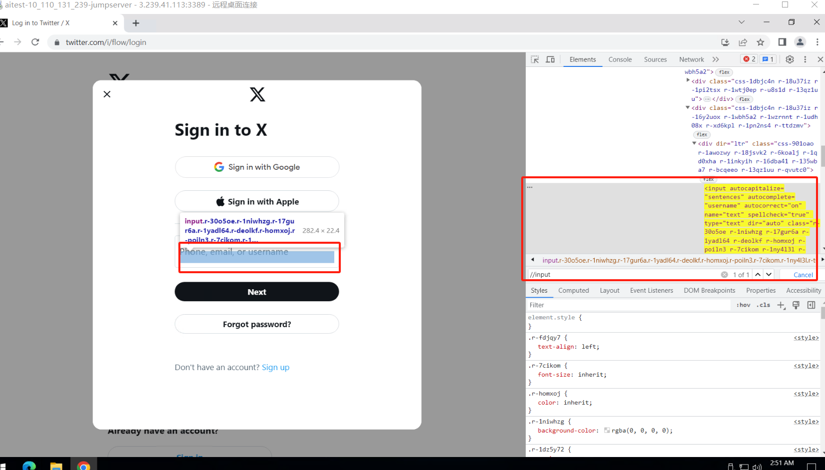 [Bug] chrome应用在打开部分web应用进行脚本代填时，存在异常，在元素可定位操作的情况下报错元素不可交互 · Issue #11520 · jumpserver/jumpserver ...