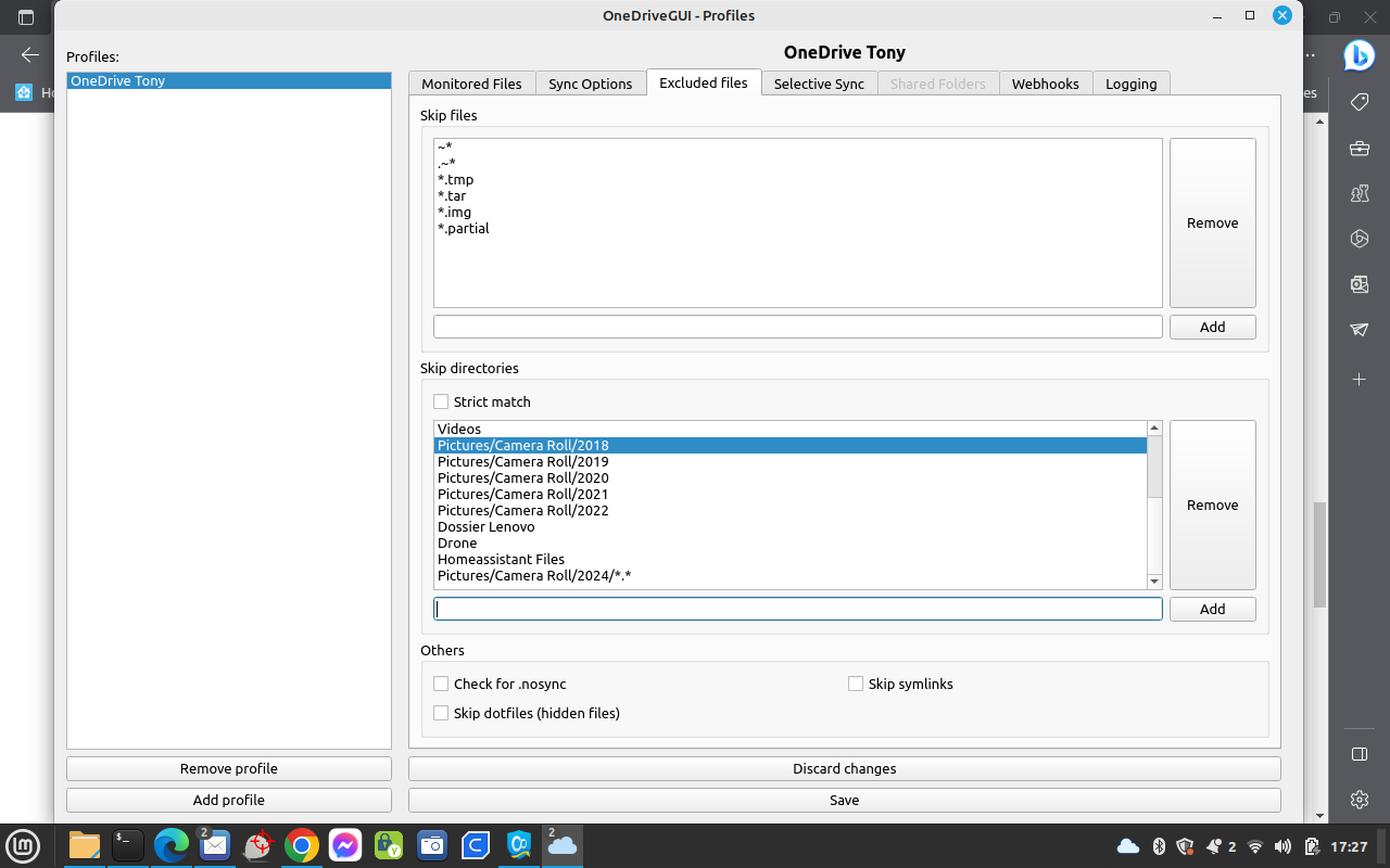 Bug: Folders specified for skipping are still synced · Issue #2352 · abraunegg/onedrive · GitHub