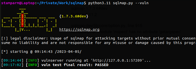 AttributeError: module 'inspect' has no attribute 'getargspec' · Issue #5381 · sqlmapproject ...