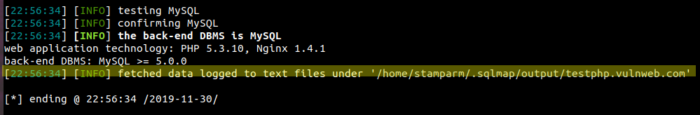 output folder location? · Issue #1361 · sqlmapproject/sqlmap · GitHub