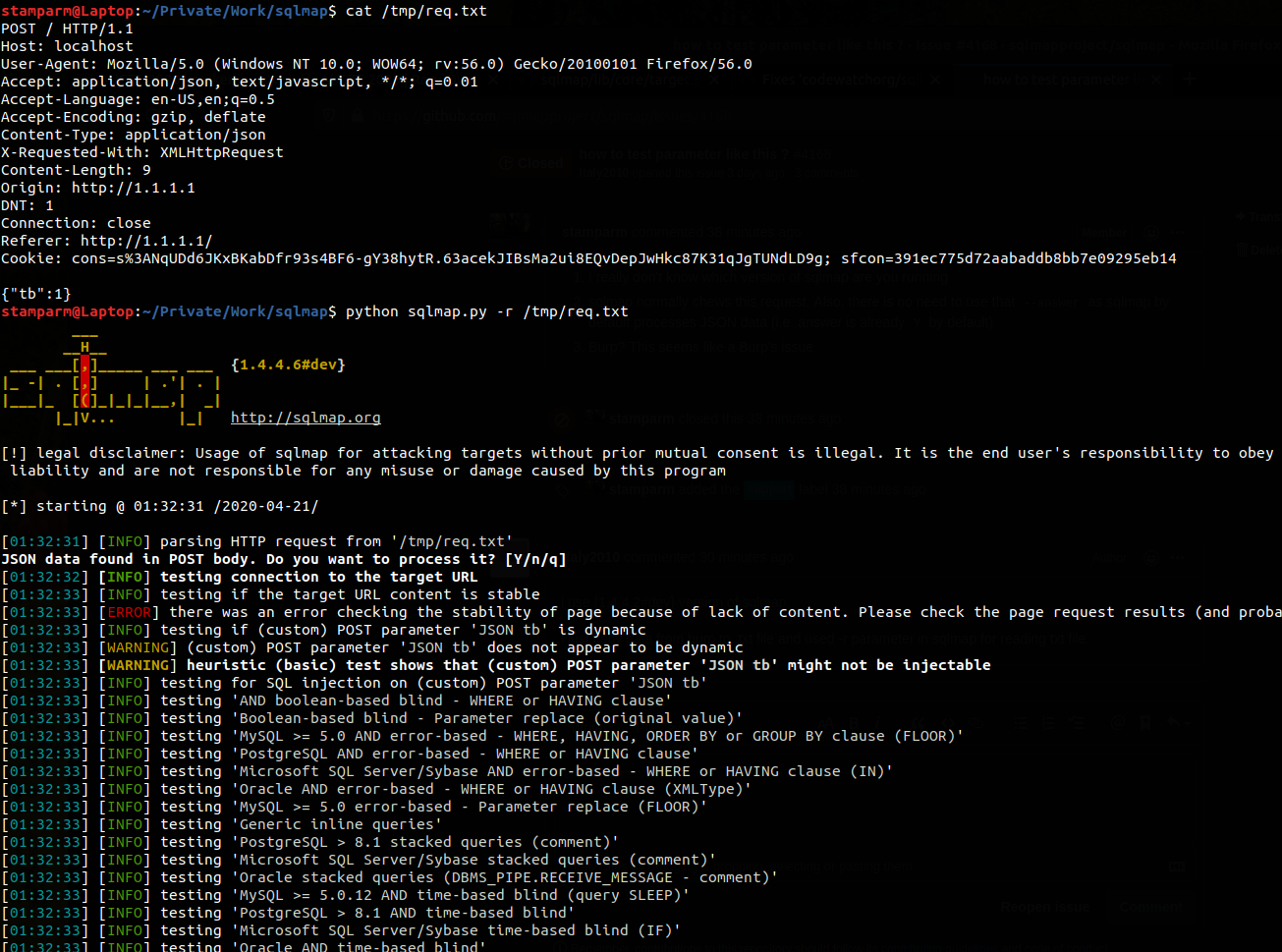how to test parameter like this ? · Issue #4168 · sqlmapproject/sqlmap ...