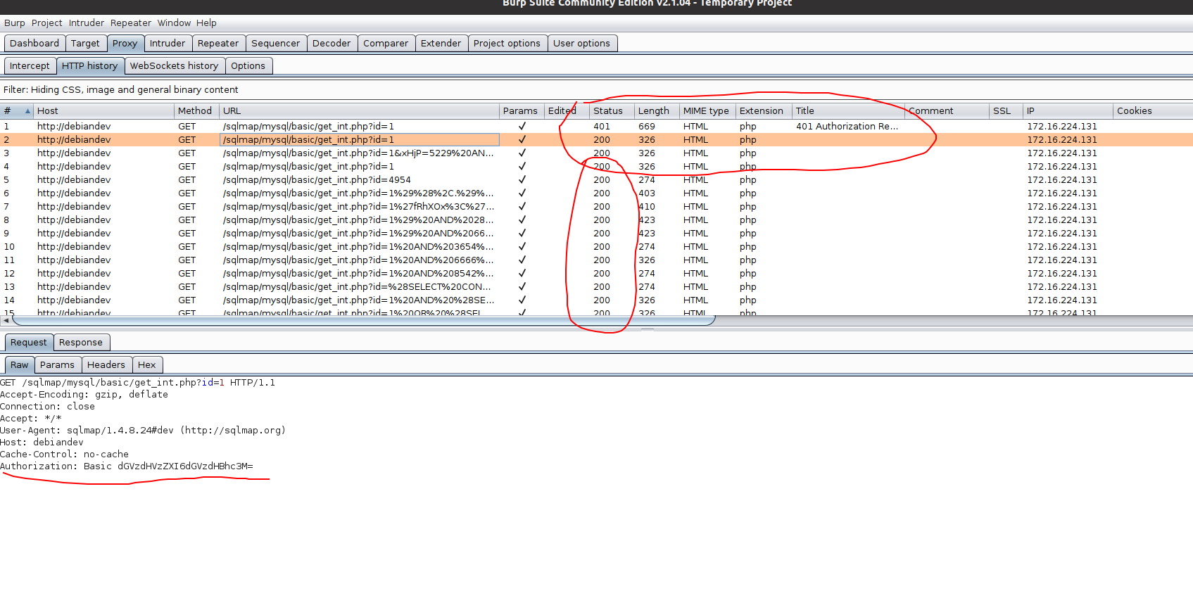 Sqlmap Fails To Use Basic Auth Credentials Correctly · Issue 4320 · Sqlmapprojectsqlmap