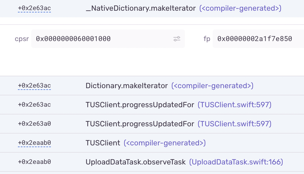 EXC_BAD_ACCESS · Issue #131 · tus/TUSKit · GitHub