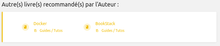 Possibility to add "Recommended Books" · Issue #4093 · BookStackApp/BookStack · GitHub