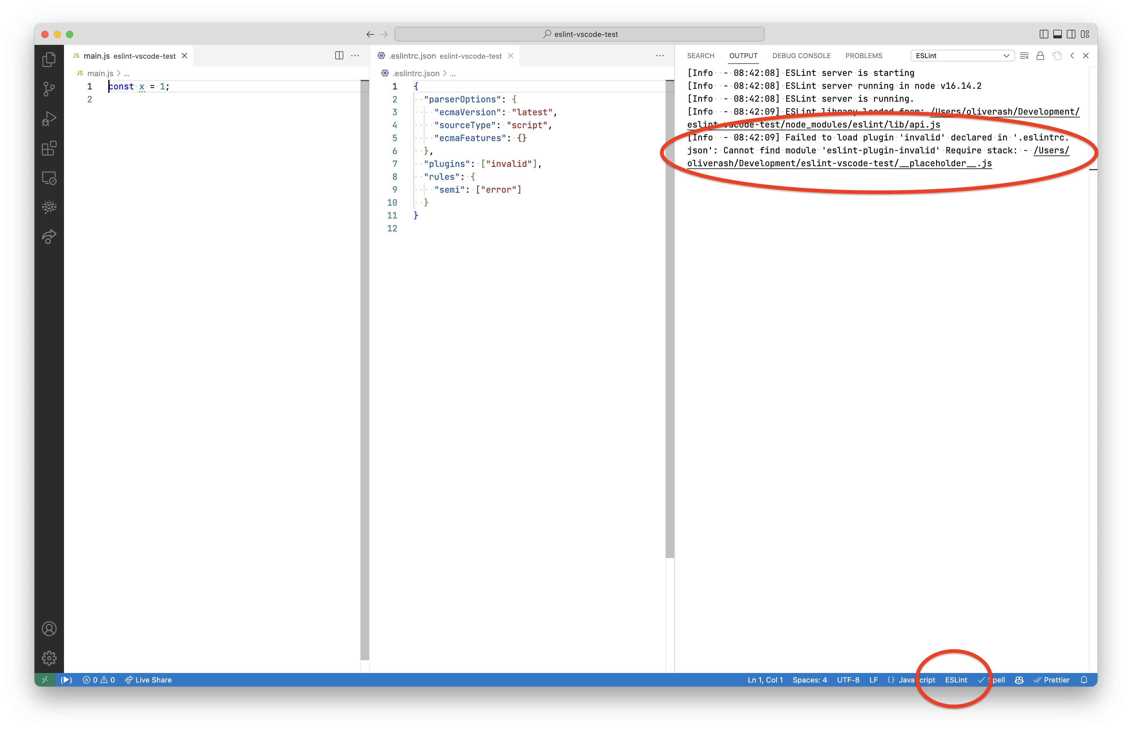 Status Bar Does Not Indicate Error When Plugin Fails To Load · Issue 1567 · Microsoftvscode 