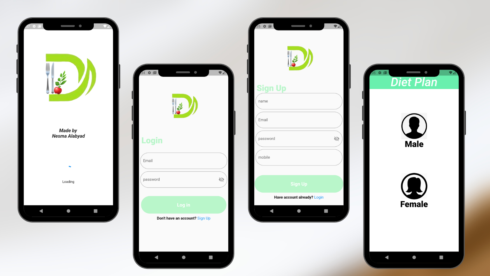 Diet Plan Application Using Flutter Diet Plan Application Using Flutter