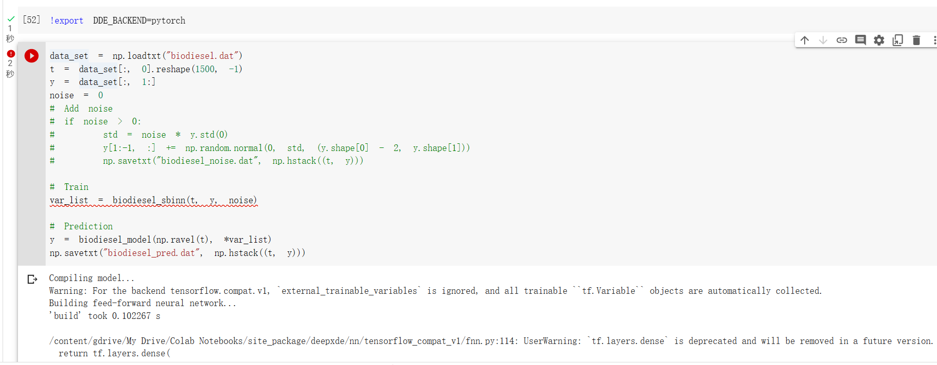 Wanna Change Backend when use deepxde in Colab · Issue #947 · lululxvi/deepxde · GitHub