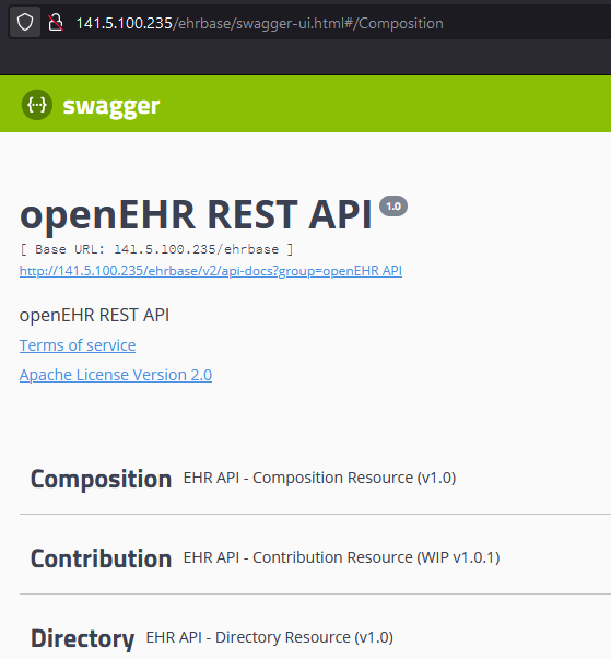 ehrbase-docker - Swagger-ui does not work properly · Issue #623 · ehrbase/ehrbase · GitHub