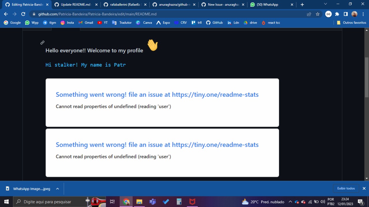 Please update your README.md · Issue #70 · anuraghazra/anuraghazra · GitHub