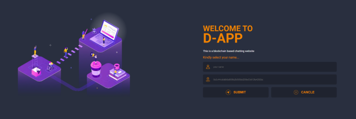 GitHub - VirenAgicha/DAPP: Blockchain web based - chat app