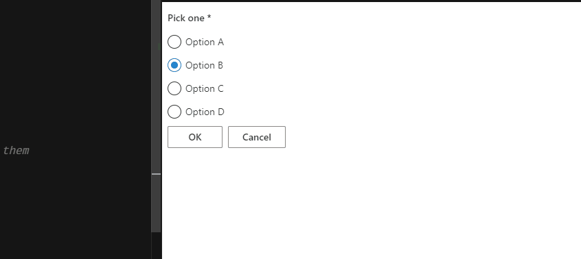 ChoiceGroup focus conflict when it's the first component inside a focus ...