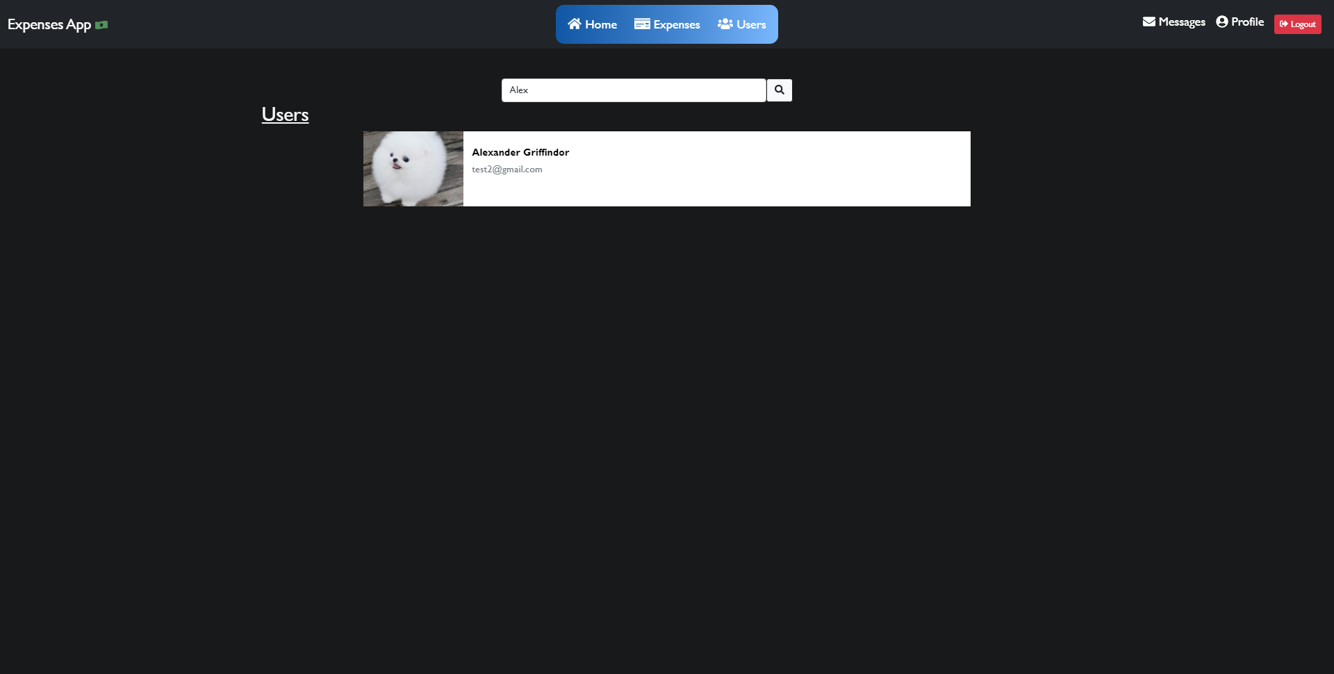GitHub - misa301222/expenses-app: Web Application social media app where you can have a control ...