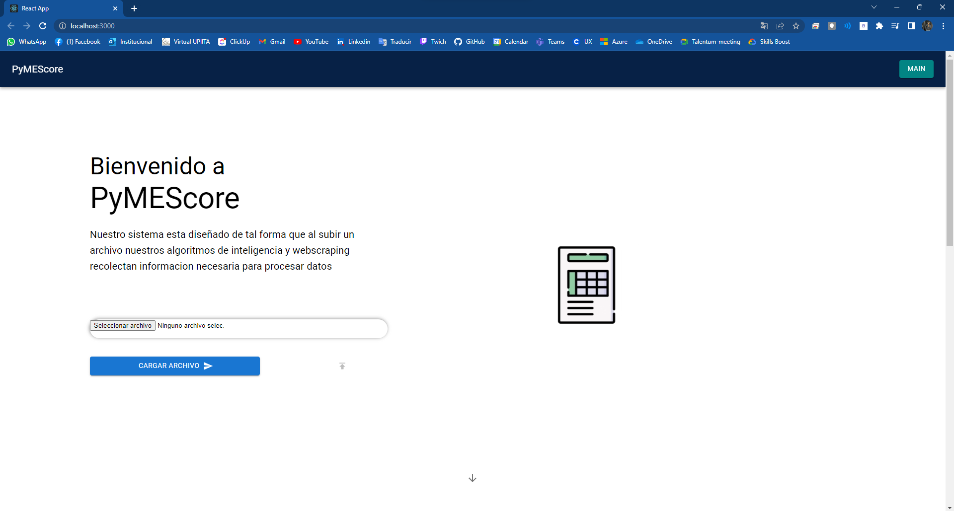 GitHub - GabrielLopAg/HackathonBBVA2022: Solución desarrollada para el reto "PyME"