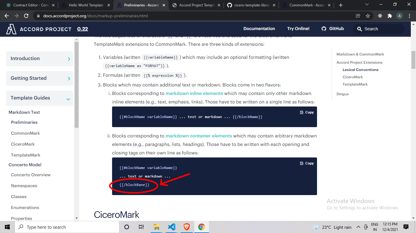Spelling Error In Templateguides Preliminaries · Issue 391 · Accordproject Techdocs · Github