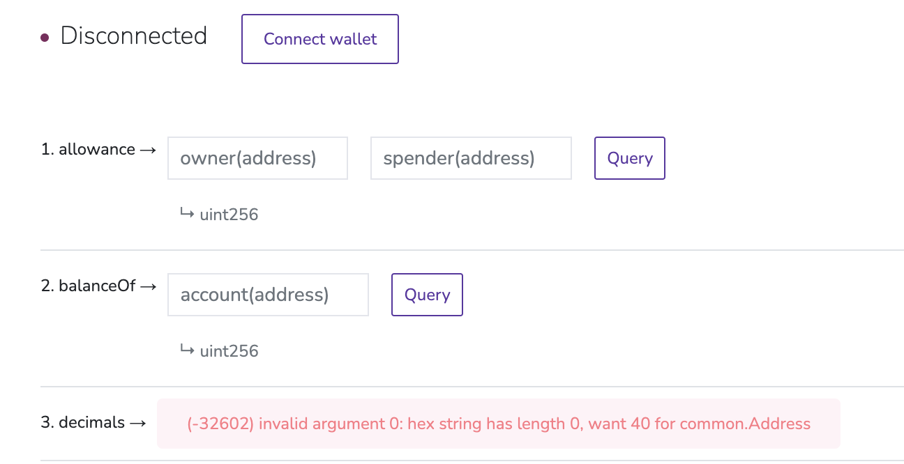 500 Read Contract Cant Work If Not Connect A Wallet · Issue 6710 · Blockscoutblockscout 7204
