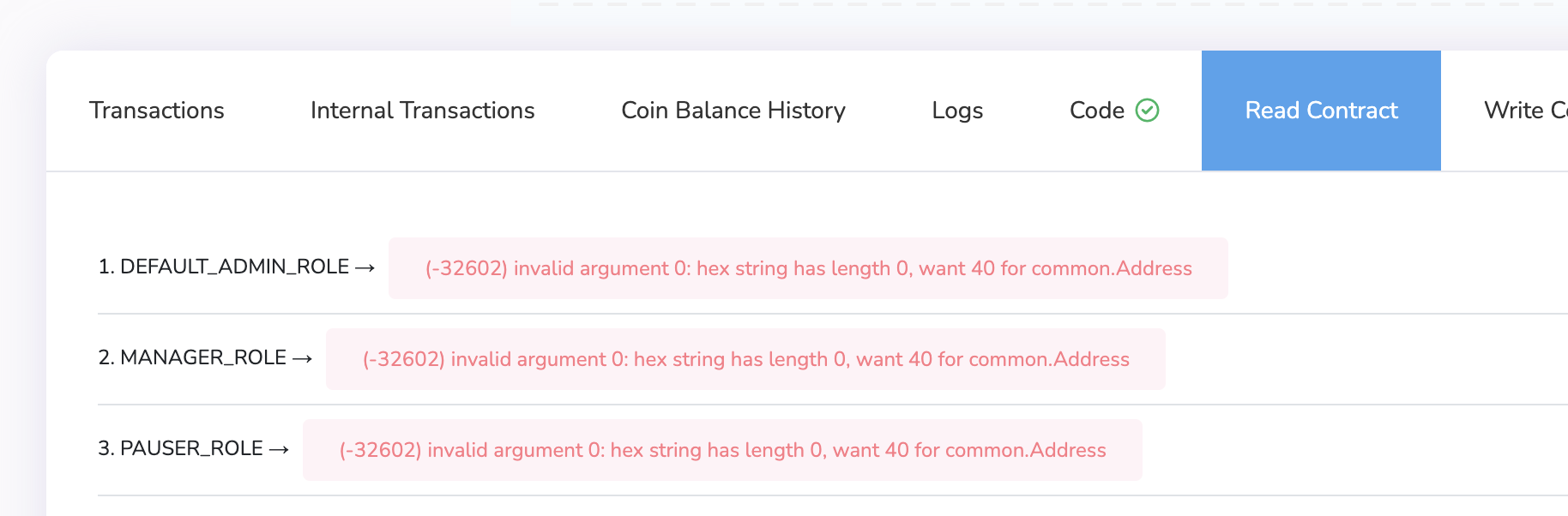 [5.0.0] Read contract can't work if not connect a wallet · Issue #6710 · blockscout/blockscout ...